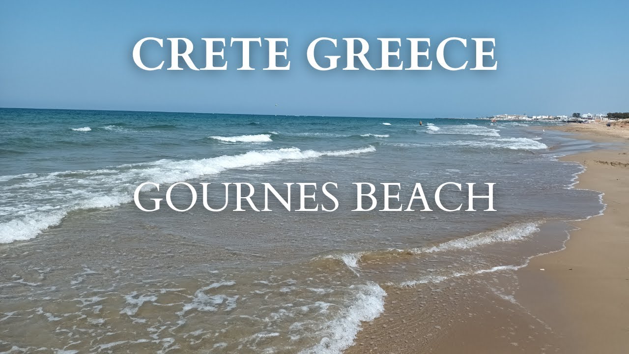 Que voir en Crète Gournes beach à Gouves Chersonissos Grèce guide de ...
