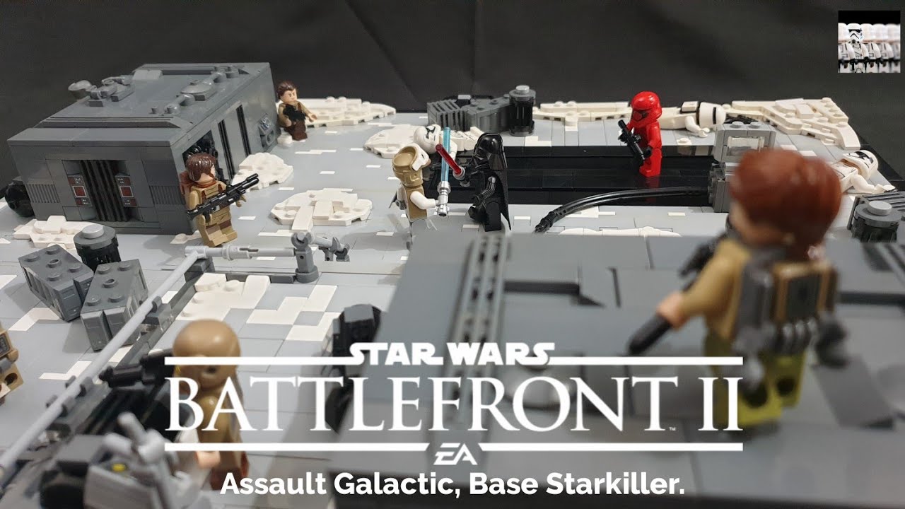 MOC Lego Star Wars Battlefront II: Assault Galactic / Base Star killer ...