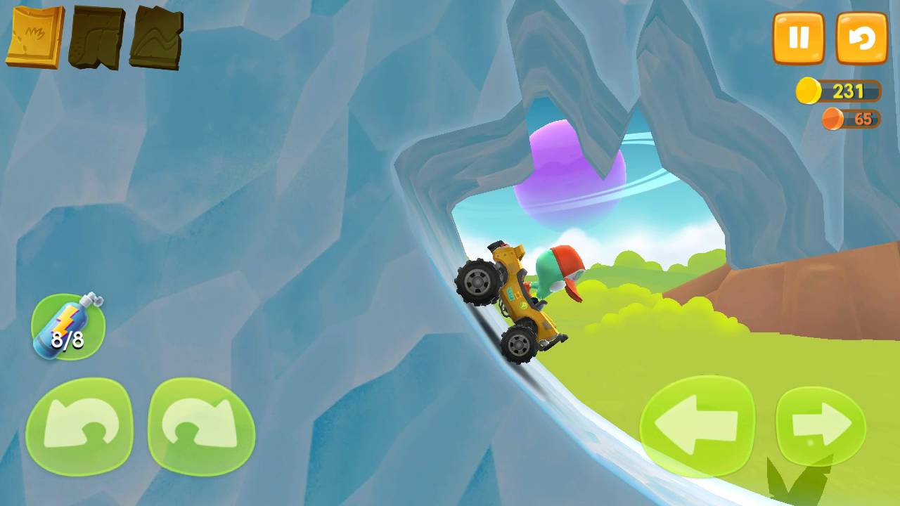 Big Bang Racing - Level 20 Offroader (All map pieces) - YouTube