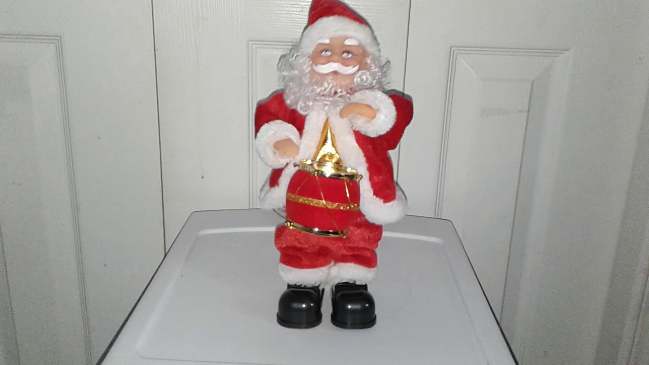 4 different versions of the 12" musical Christmas moving figure ( tap ...