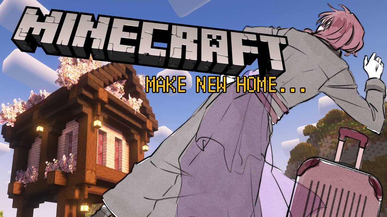 Minecraft 】 I destroyed my home in Minecraft - YouTube