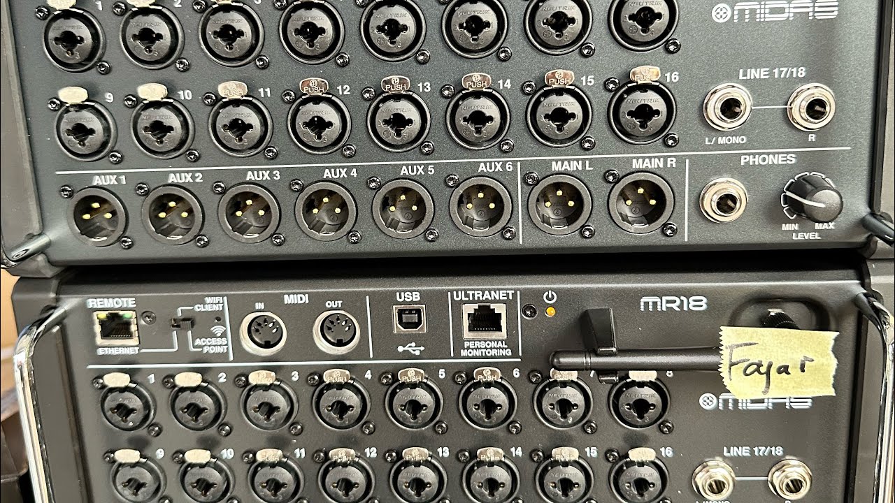 Perbedaan Midas MR18 ory gracia dan BM - YouTube