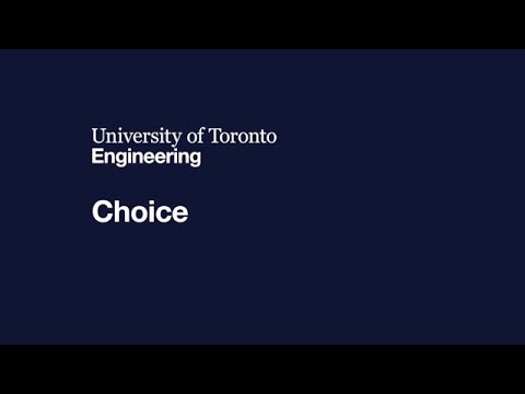 Welcome to Engineering: Choice - YouTube