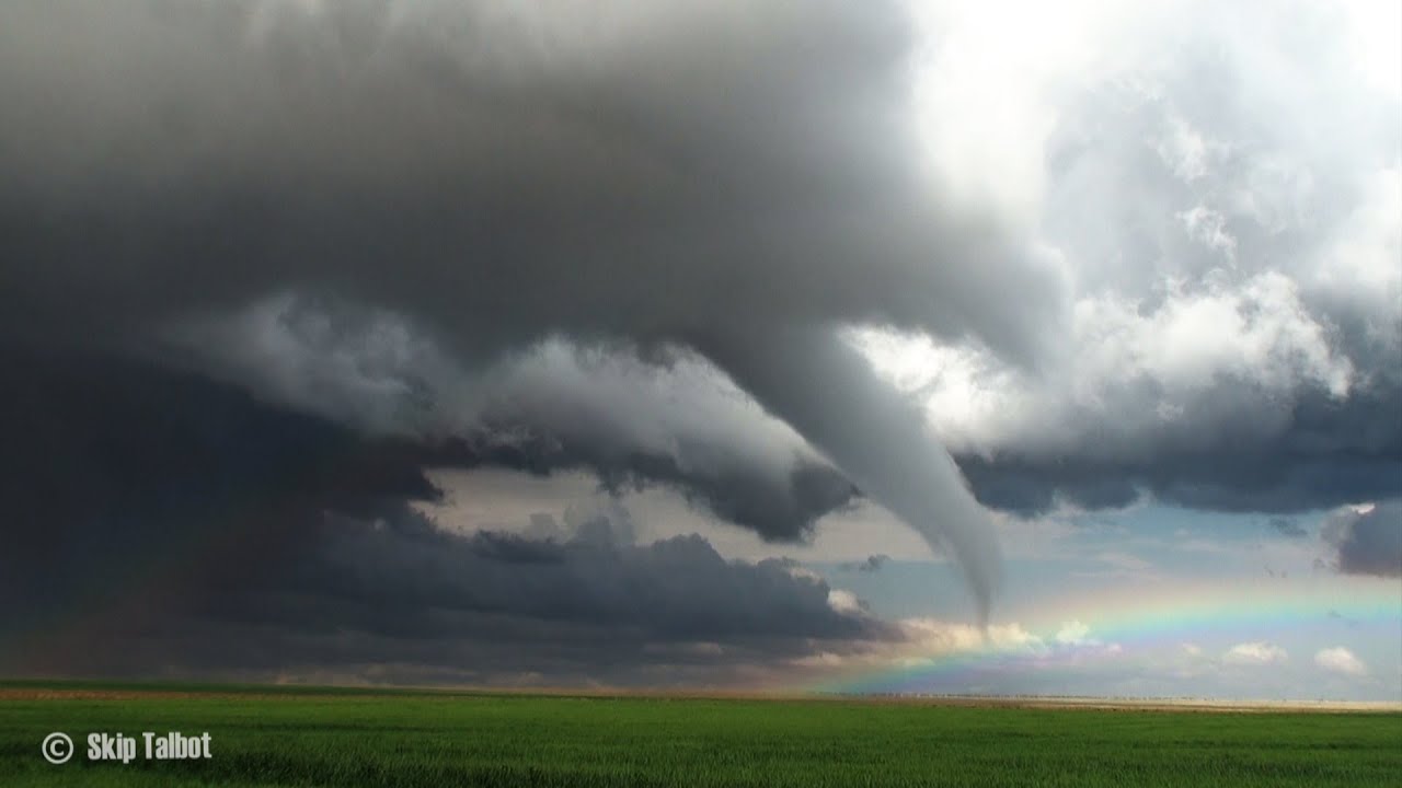 The Dream Chase: Tornadoes with Rainbows over Colorado - YouTube