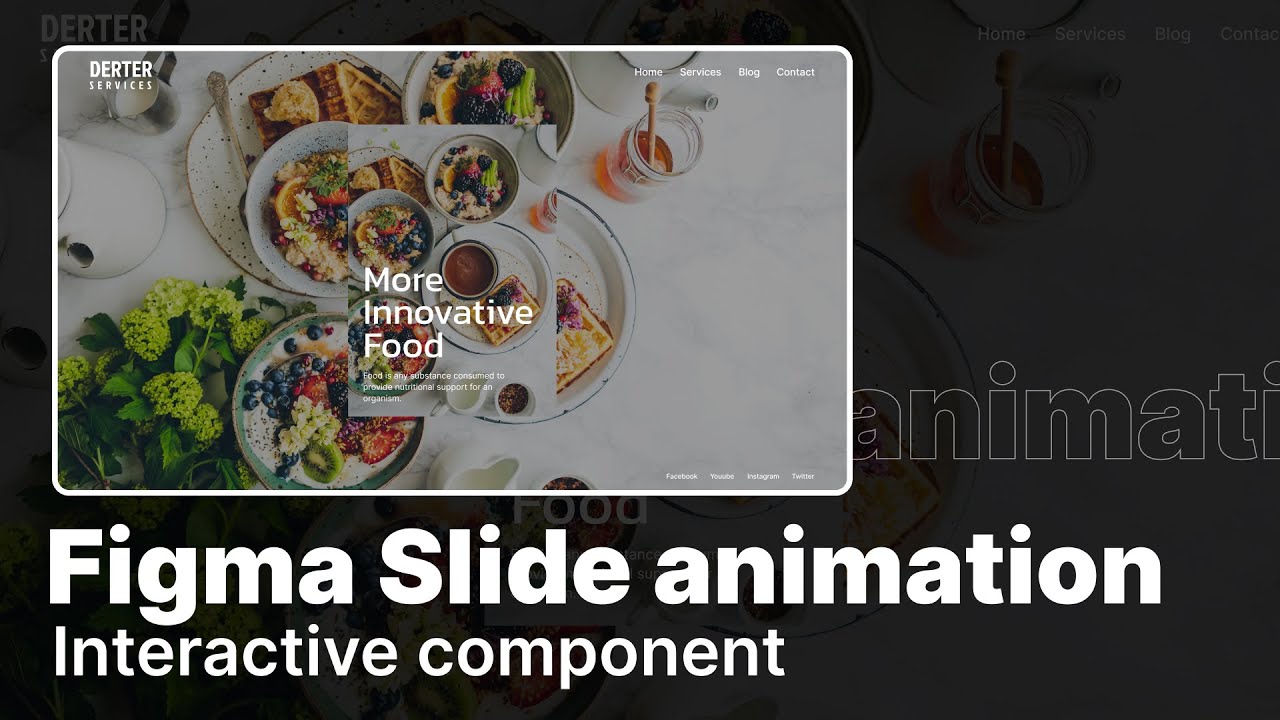 Slide animation in figma - YouTube