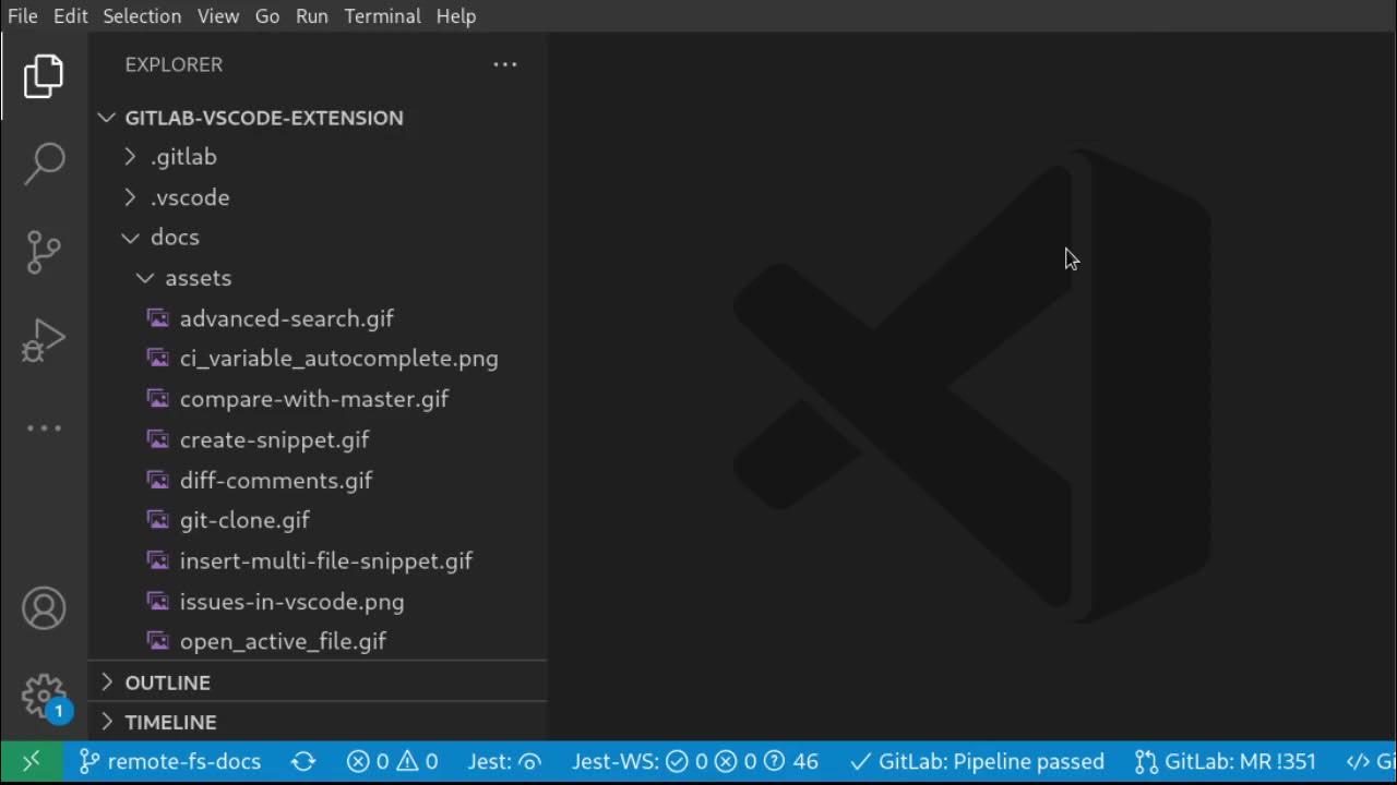 Remote Repositories on GitLab with GitLab Workflow for VS Code - YouTube