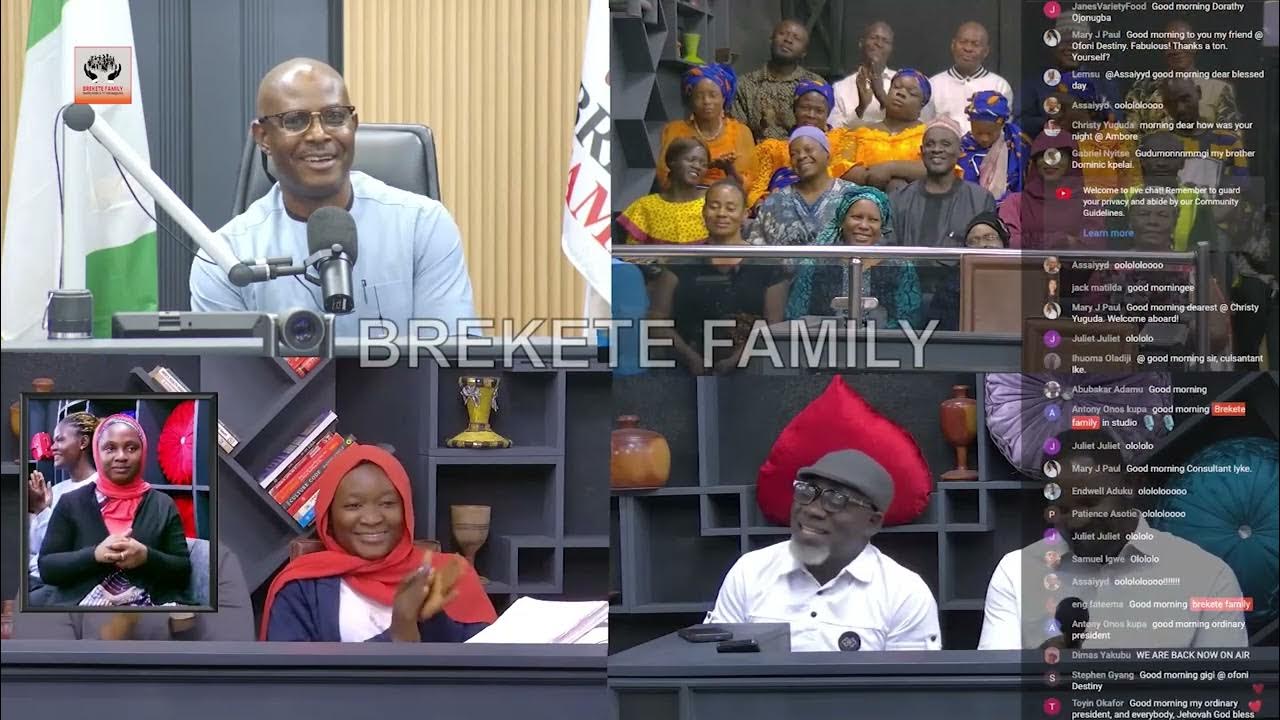 REPEAT LIVE BROADCAST OF BREKETE FAMILY PROGRAM FOR 17TH OCTOBER 2024 - YouTube