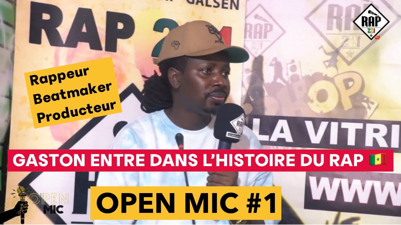 Gaston devient le Rappeur/ Producteur Sénégalais á faire une ...