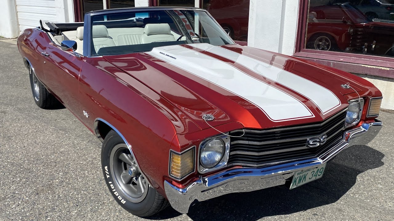1972 Chevelle Convertible Custom - YouTube