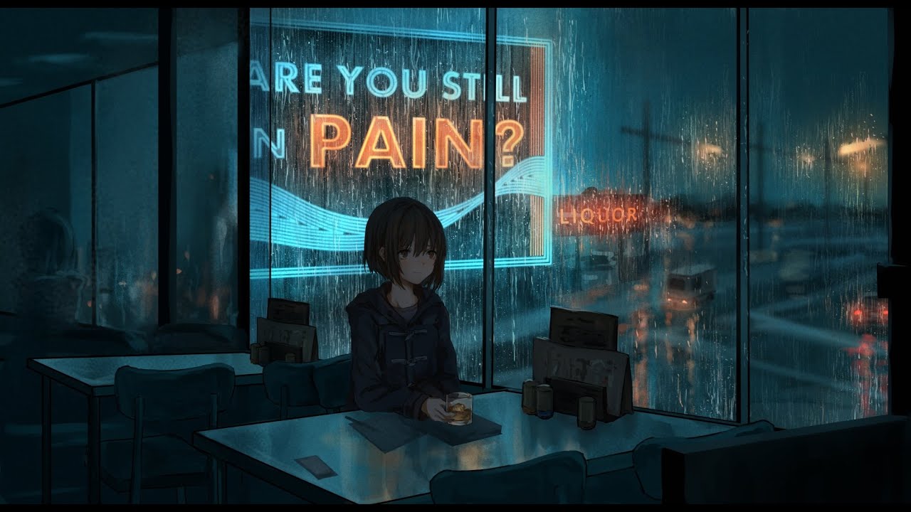 Soft & Calm Anime Rain Sounds - Relaxing Piano Music for Stress Relief ...