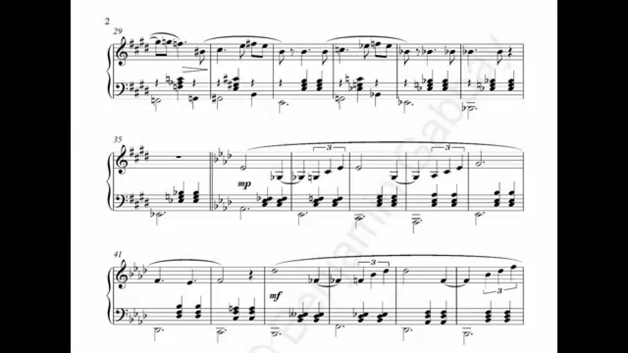 Valse-Bagatelle - Benjamin Gabbay - YouTube