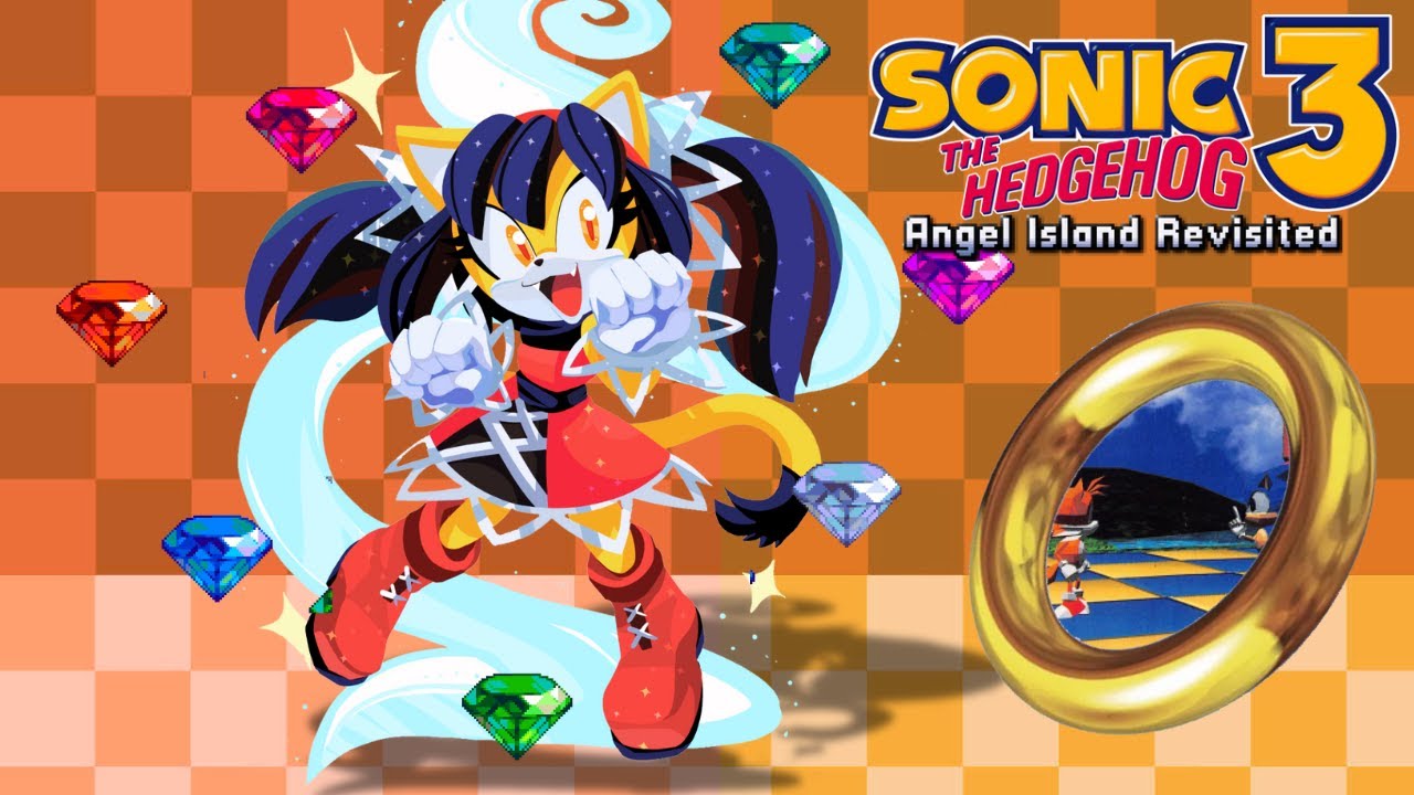 Honey the Cat in Sonic 3 A.I.R (v2.1.2 Update) Full Game Playthrough ...