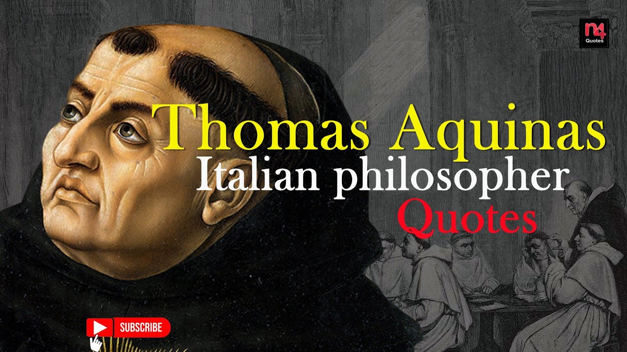 Quotes Of Thomas Aquinas | Italian philosopher | Inspirational Quotes ...