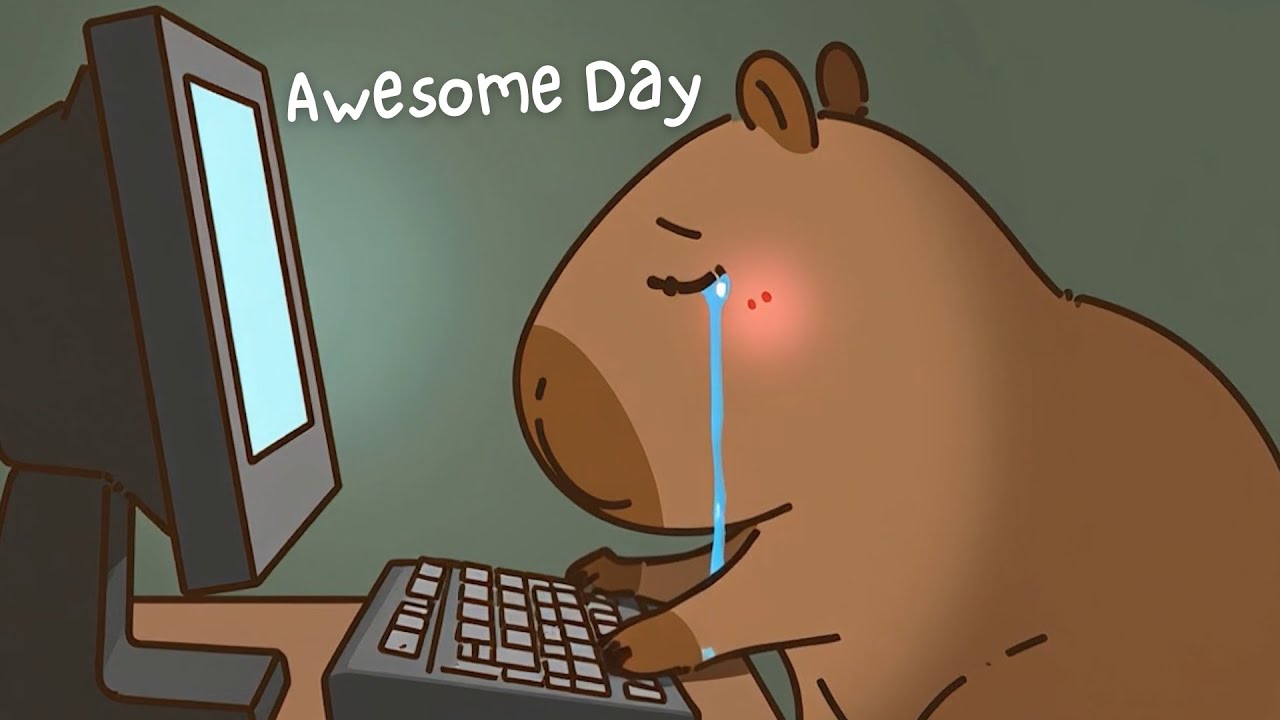 Heartbreak Lofi with Capybara 💔 Soft & Melancholic Beats 🎶 [Lofi Hip ...
