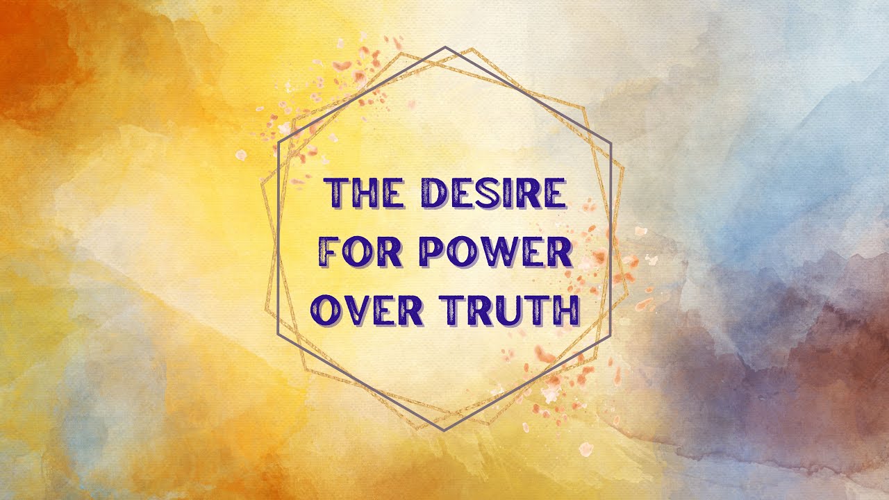 The Desire for Power Over Truth (Subliminal by Leonard Mlodinow) - YouTube
