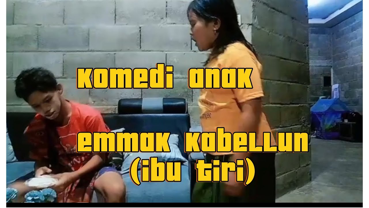Emmak kabellun(ibu tiri)komedi anak bahasa madura - YouTube