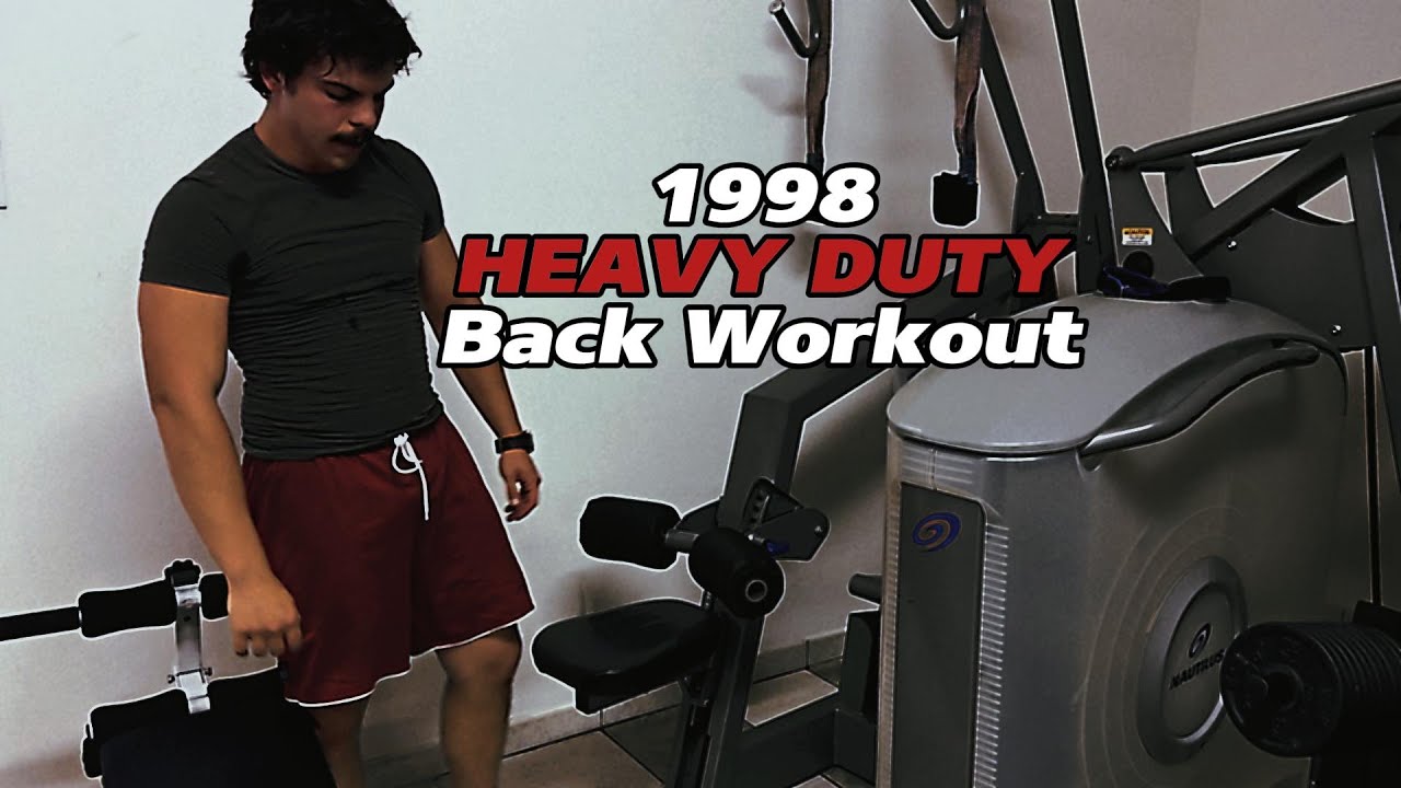 RARE MIKE MENTZER BACK WORKOUT FROM THE 90' - YouTube