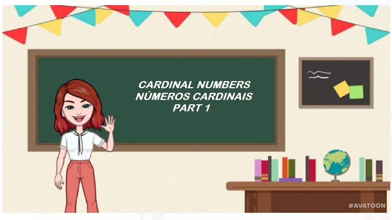 Cardinal Numbers = Números Cardinais - Parte 1 - YouTube