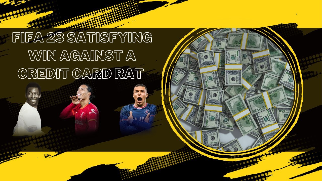 FIFA 23 Satisfying win against a credit card RAT | FIFA Gameplay | PS5 ...