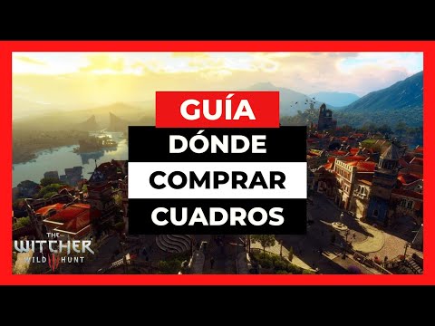Dónde COMPRAR CUADROS 📌  | The Witcher 3