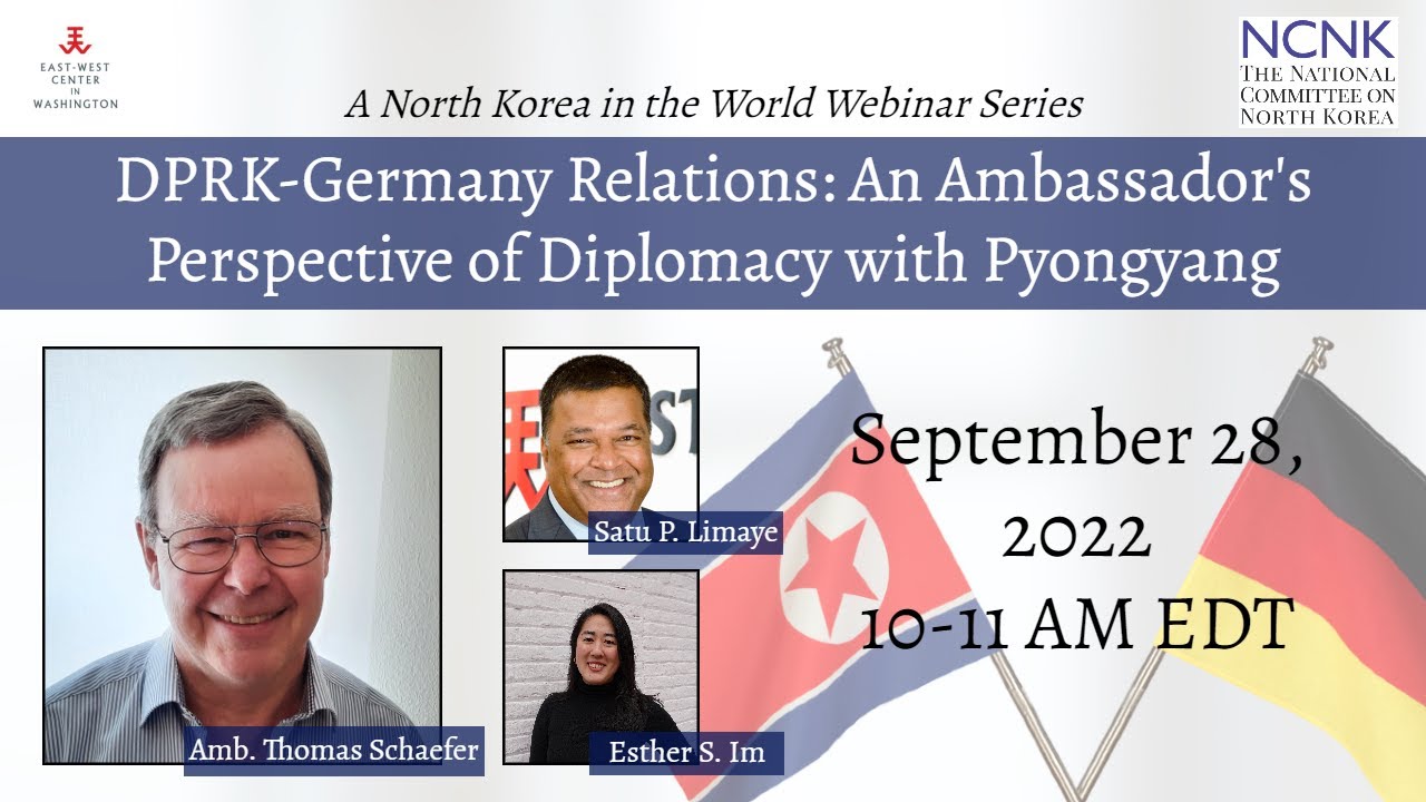 DPRK-Germany Relations: An Ambassador’s Perspective of Diplomacy with ...