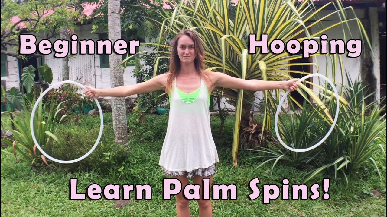 Beginner Hooping Tutorials - Palm Spins! - YouTube
