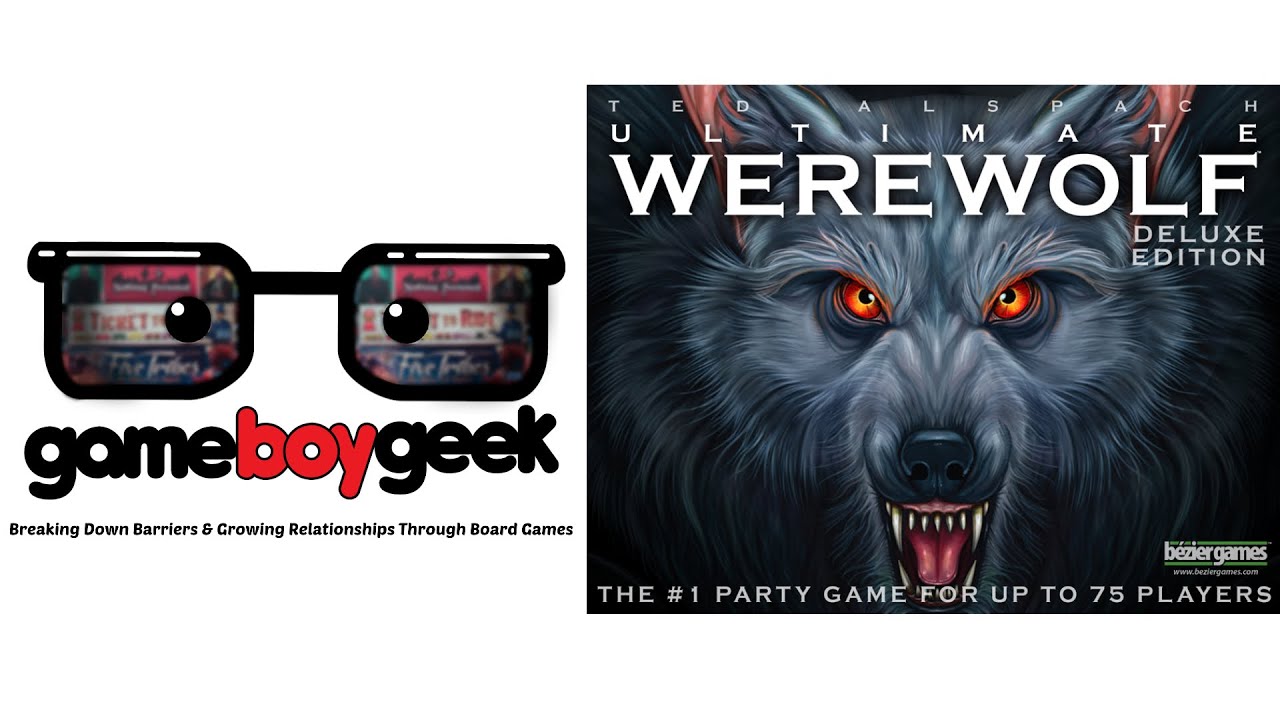 Ultimate Werewolf Deluxe 2-min Overview (Bezier Games) - YouTube