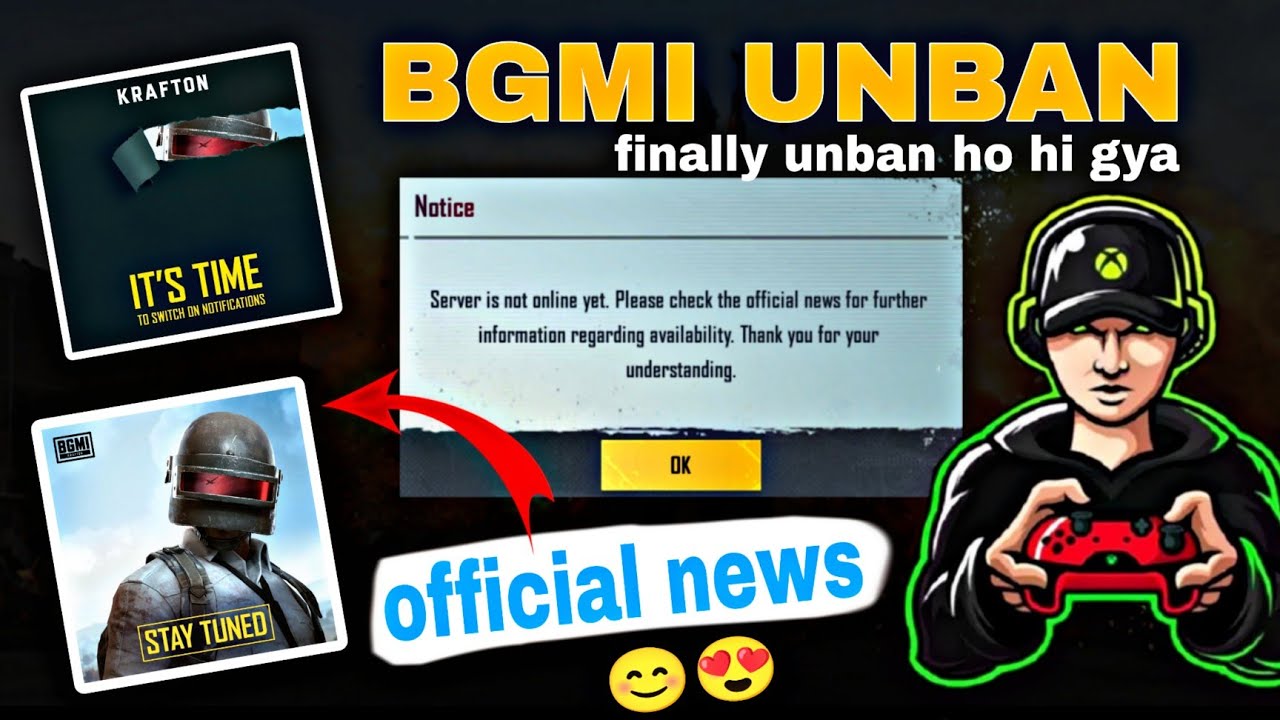 BGMI Is Coming BACK! BGMI Ban Over! Full Details & Launch Time🔥🔥 ...