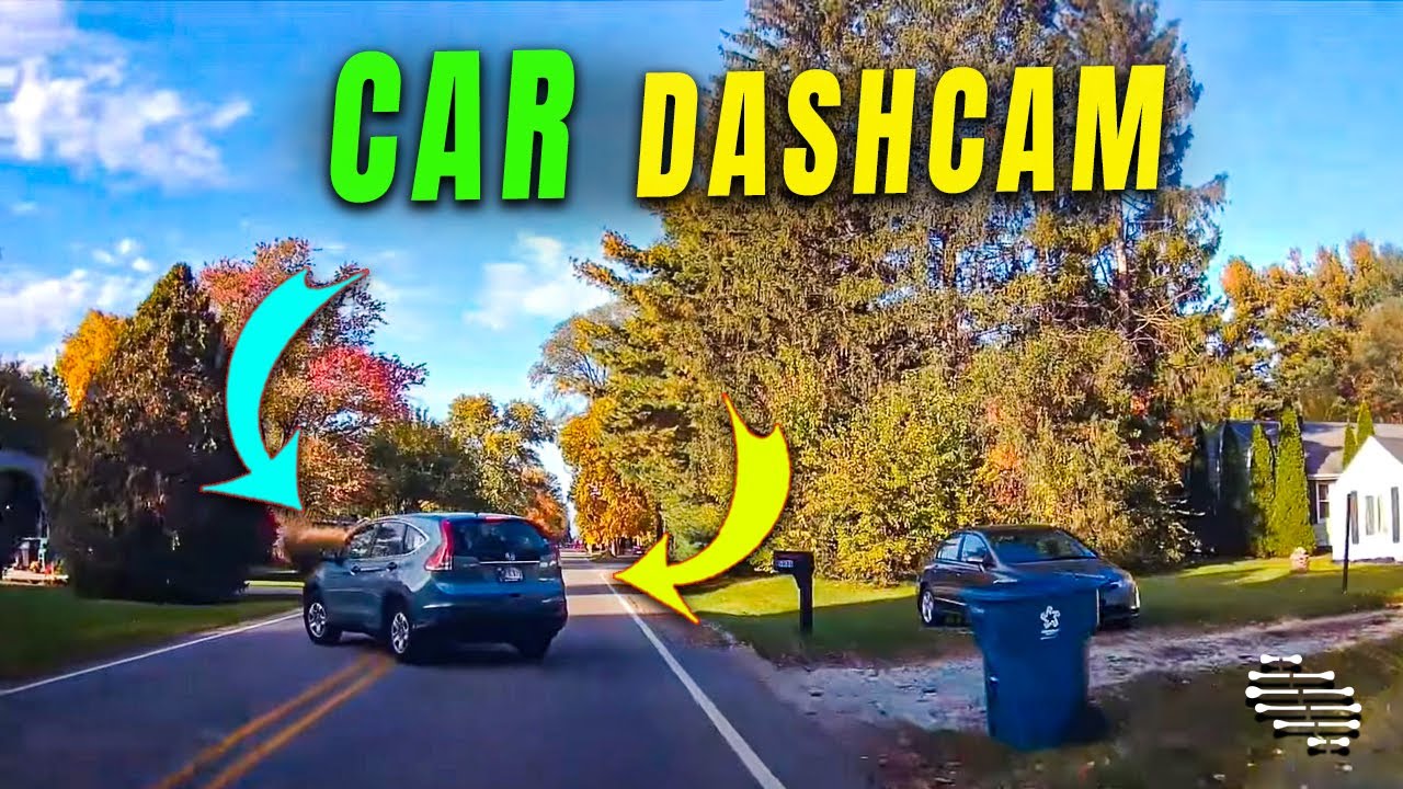 Dashcam Captures a Car Driver Backing into Another - YouTube