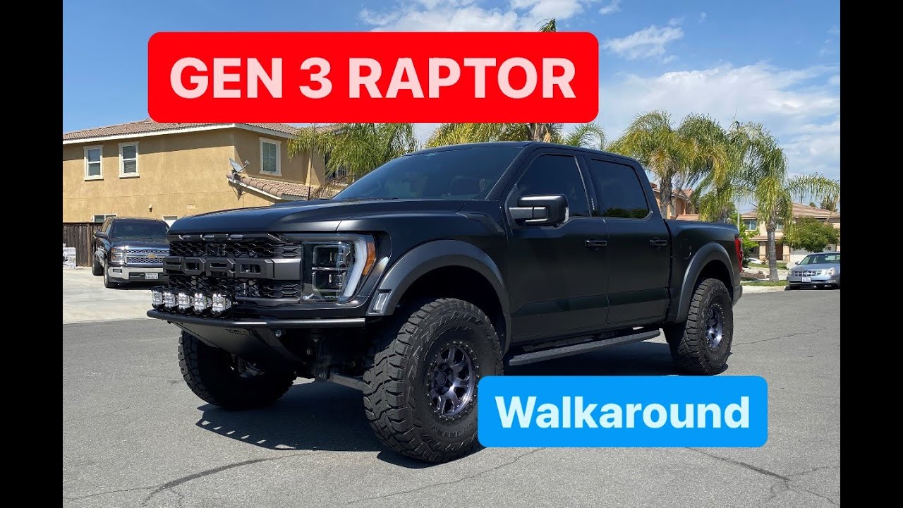Gen 3 Raptor quick walkaround, wiring up LP4's - YouTube