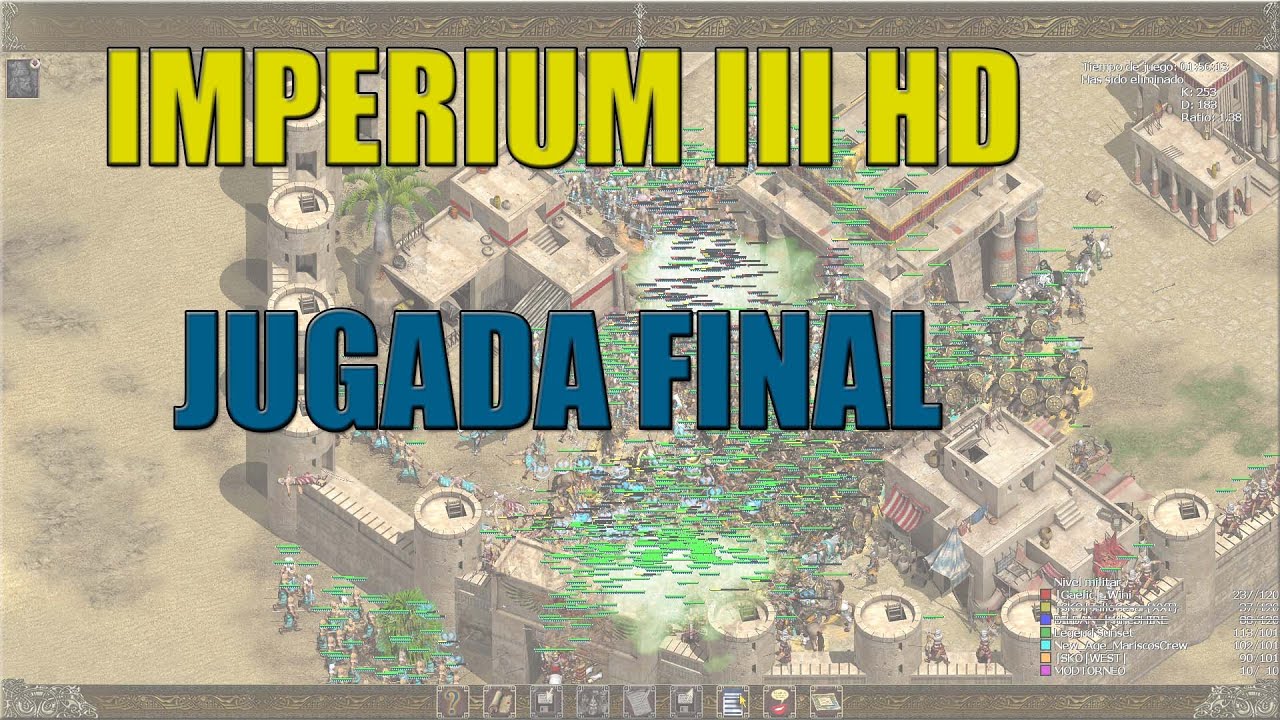👉 IMPERIUM 3 HD EDITION | JUGADA DEFINITIVA CON EGIPTO | 3vs3 Community ...