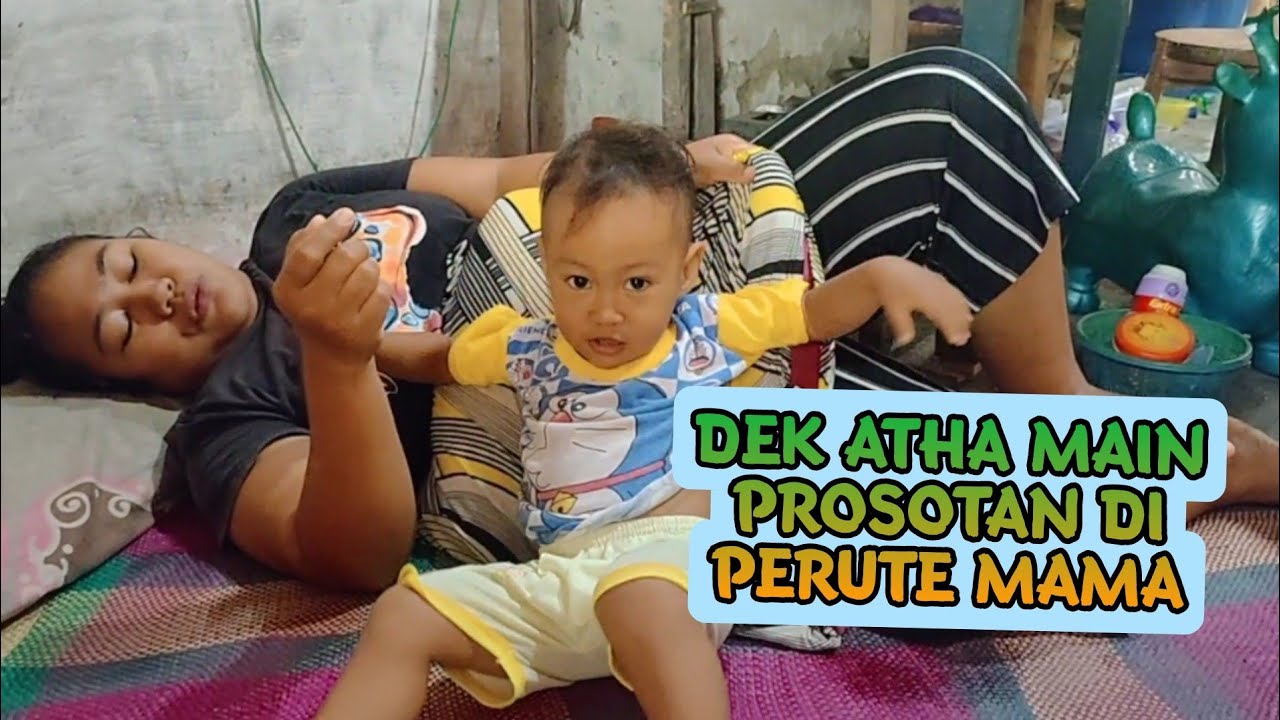 DEK ATHA MAIN PROSOTAN DI PERUTE MAMA BAHAGIA POOLL - YouTube