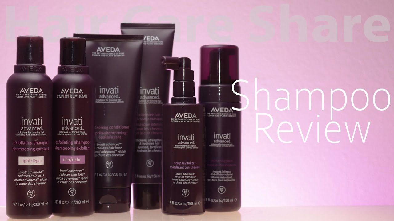 Shampoo Review: Aveda Invanti Advance Shampoo - YouTube