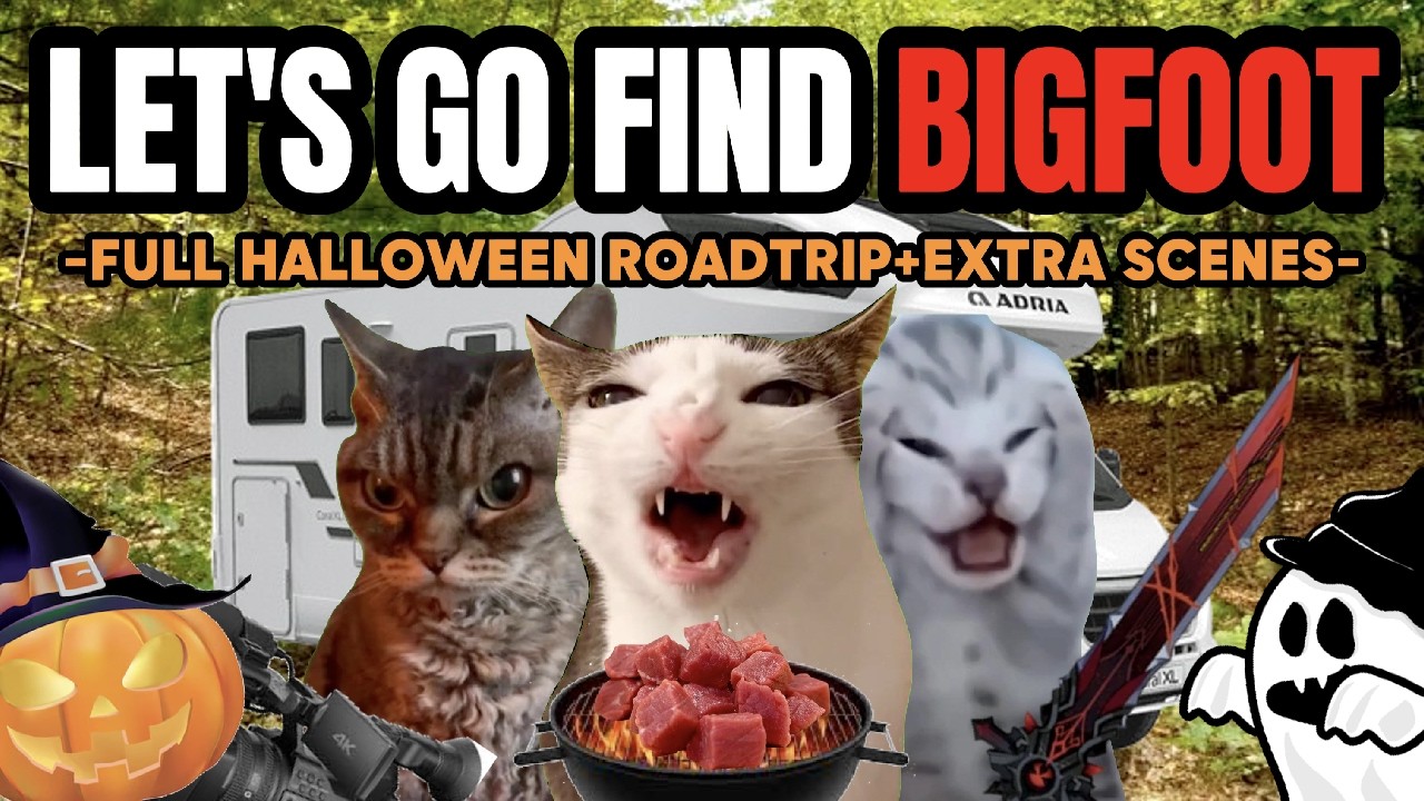 Cat MEMES: LET'S GO FIND BIGFOOT! + EXTRA SCENES - YouTube