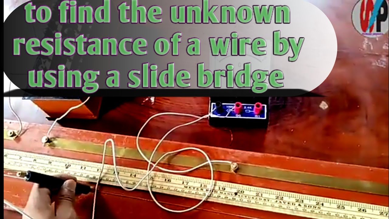 Practical 12th physics || Slide bridge || unknown resistance of wire ...