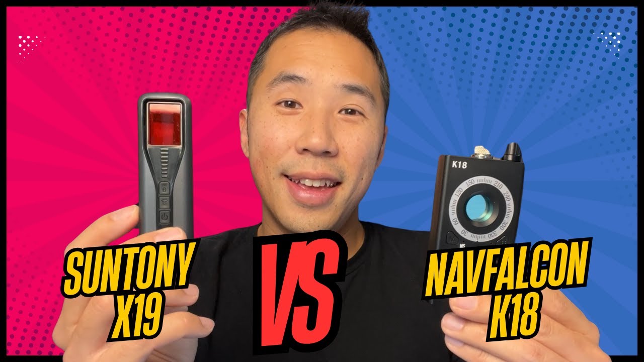 NavFalcon K18 vs SunTony X191 - Hidden Camera Detector Comparison # ...