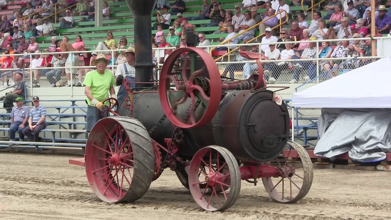 1892 MINNESOTA GIANT Steam Tractor at Midwest Old Threshers Reunion ...
