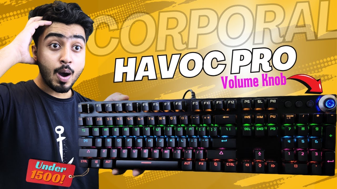 Best Budget Full Size Mechanical Gaming Keyboard | Corporal Havoc Pro ...