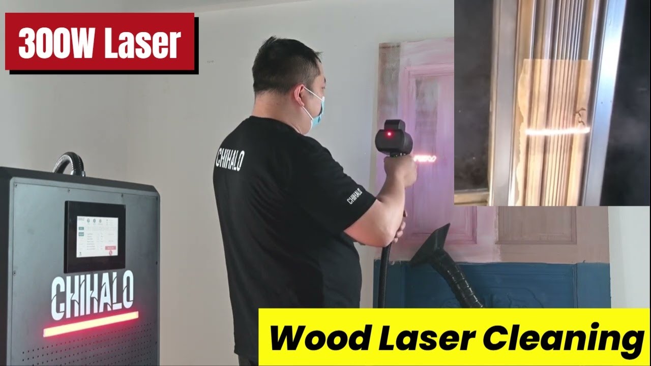 I Built a 300W Laser Paint Stripper for Wood - YouTube