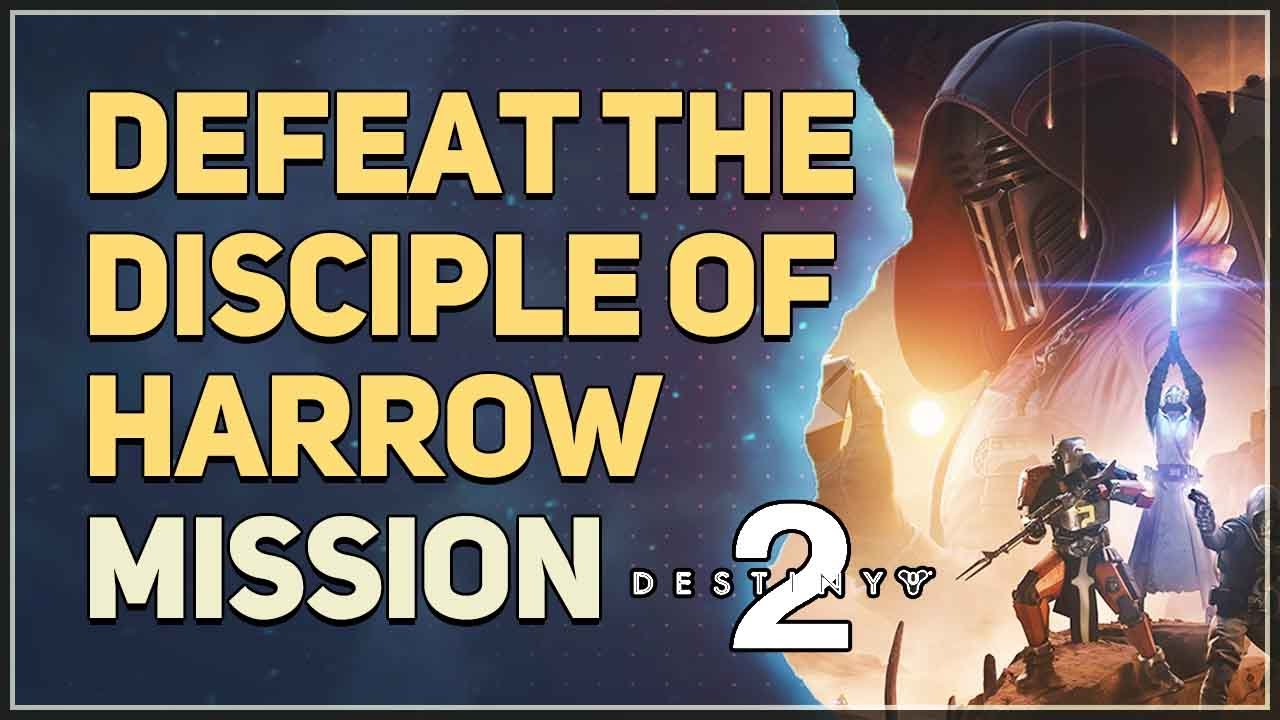 Defeat the Disciple of Harrow Destiny 2 - YouTube
