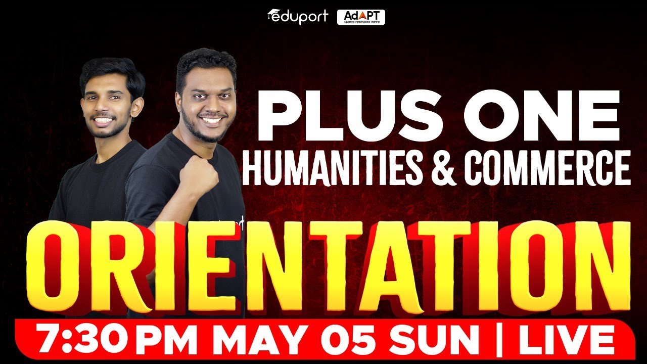 Plus One Commerce and Humanities | Orientation | Eduport Commerce and ...