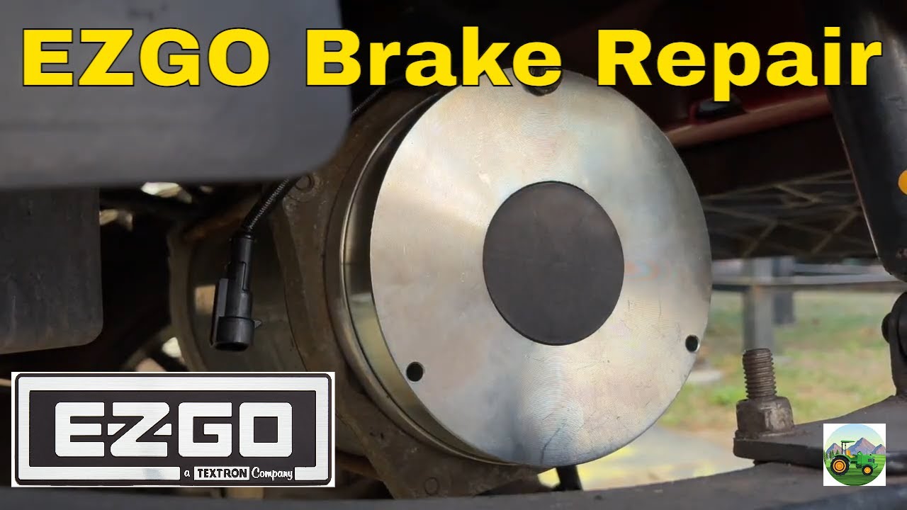 Ezgo RXV Motor Brake Replacement // How To Repair Parking Brake - YouTube