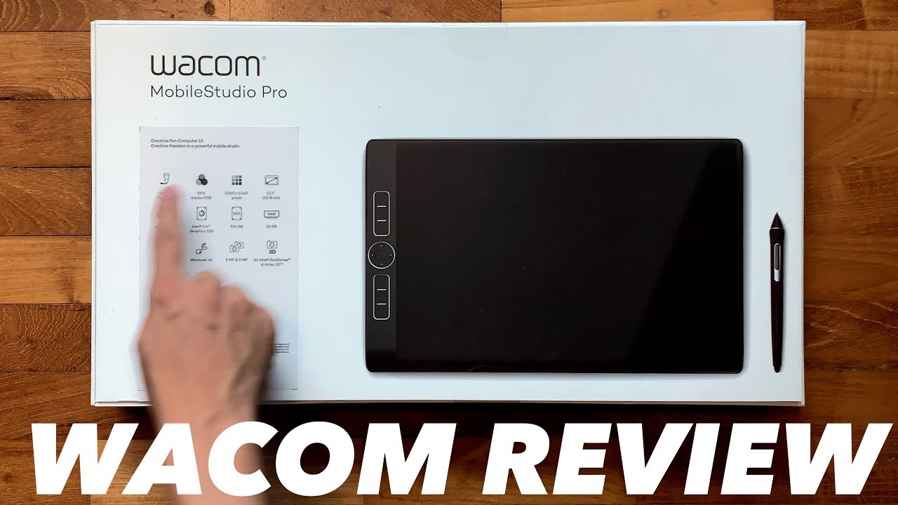 Unboxing Things: Tech - Wacom Mobile Studio Pro - YouTube