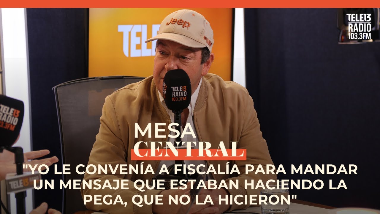 Jorge Tocornal: "Yo le convenía a Fiscalía para mandar un mensaje que ...