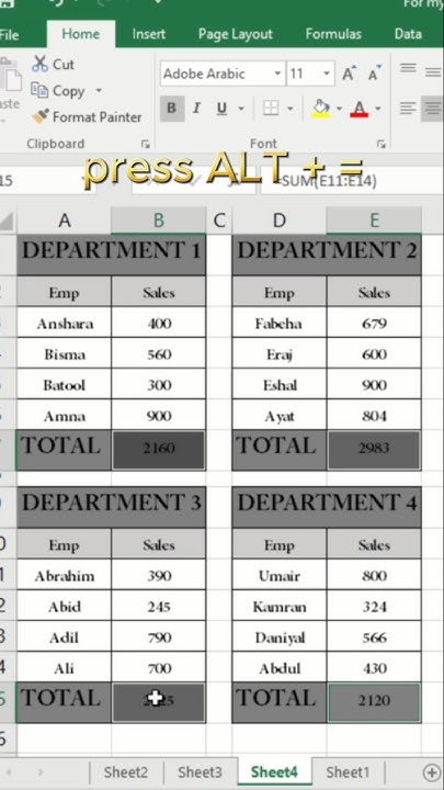 Excel formulas #excelexcel shortcut keys #excel - YouTube