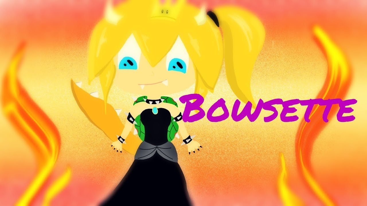 Como dibujar a BOWSETTE | Bowser GIRL version - YouTube