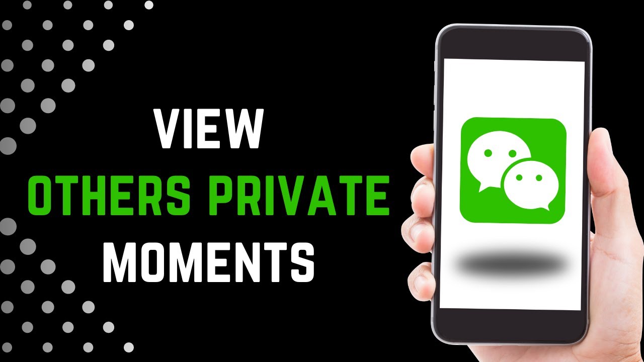 How To See Others Private WeChat moments - YouTube