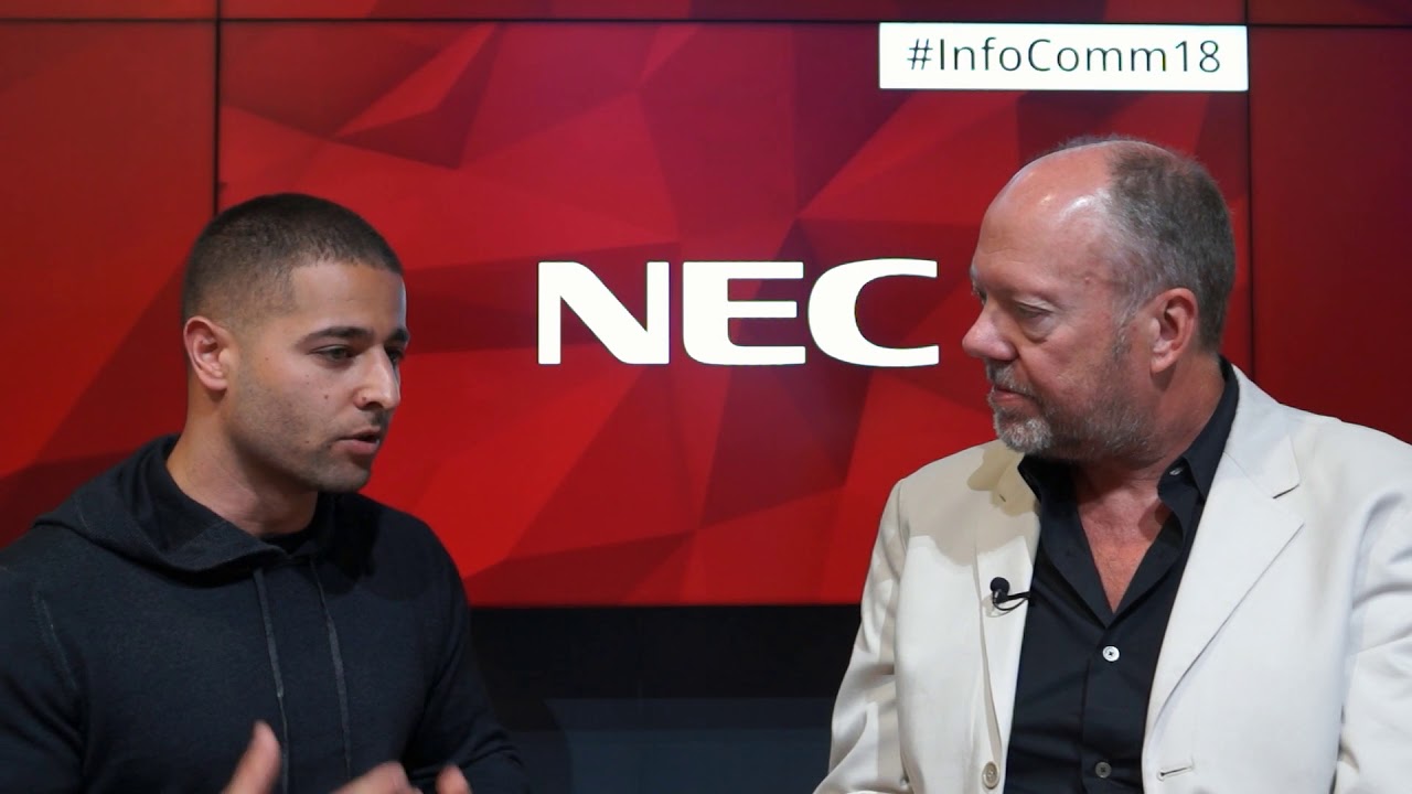 NEC #InfoComm18 interview with Dan Barron - YouTube