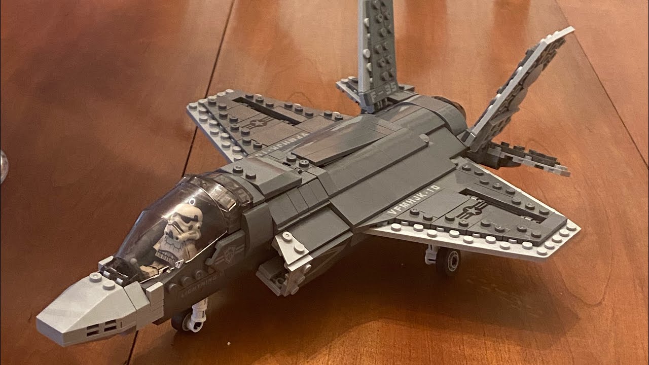 Off brand LEGO F-35 Lightning II(designed by a company called Xingbao ...