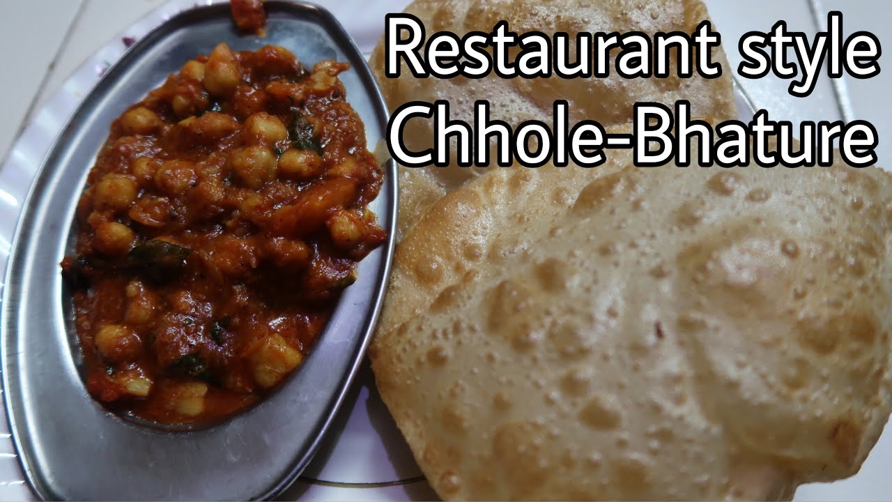 Restaurant Style Chhole Bhature -Easy and Quick | SelectivelyFoodie # ...